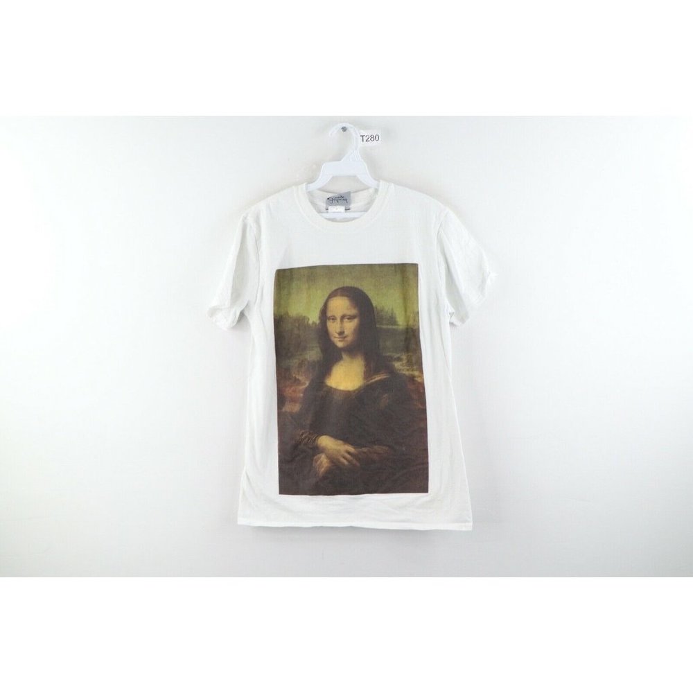 Vintage Streetwear Mens Small Mona Lisa Leonardo Da V… - Gem